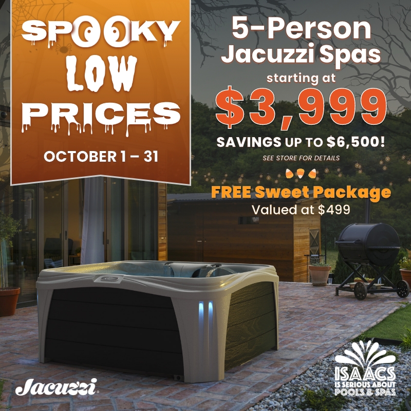 Specials on Hot Tubs & Swim Spas - Isaacs Pools and Spas